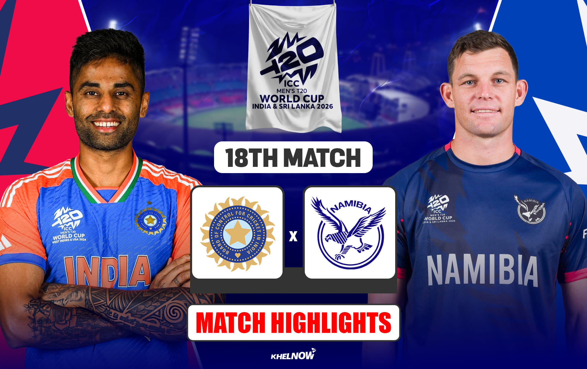 India vs Namibia Video Highlights in Hindi: Hardik Pandya 52 & Varun ...