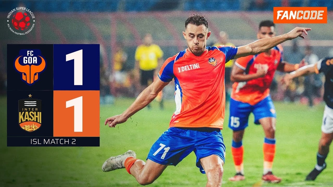 FC Goa Vs Inter Kashi Video Highlights: Dejan Dražić Penalty & Prasanth ...