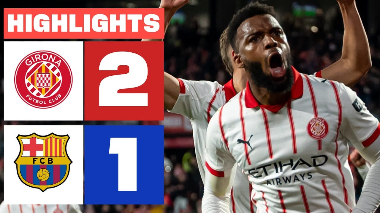 Girona Vs FC Barcelona Video Highlights: Fran Beltran Winner & Yamal ...