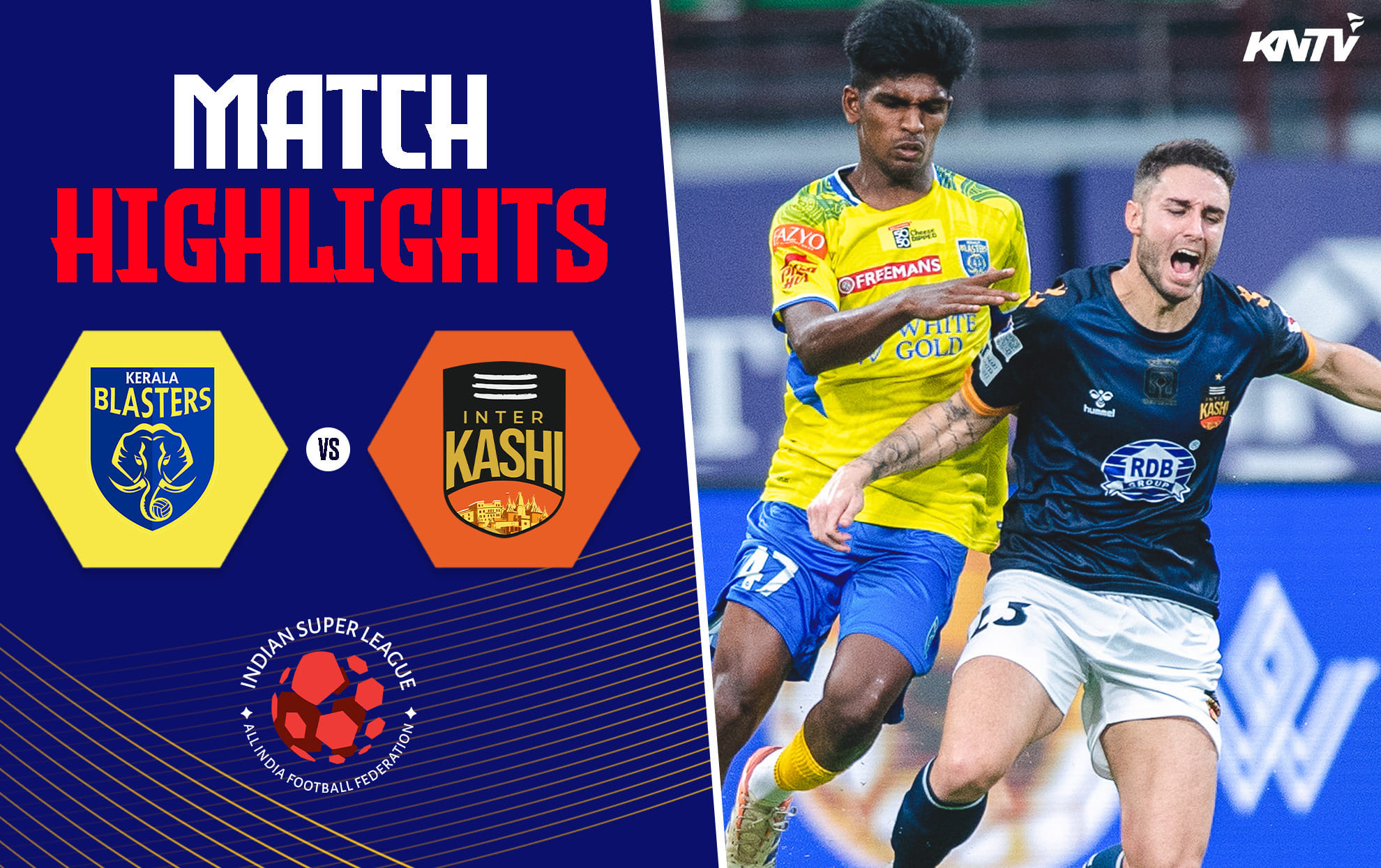 Kerala Blasters Vs Inter Kashi Video Highlights: Nauris Petkevičius ...