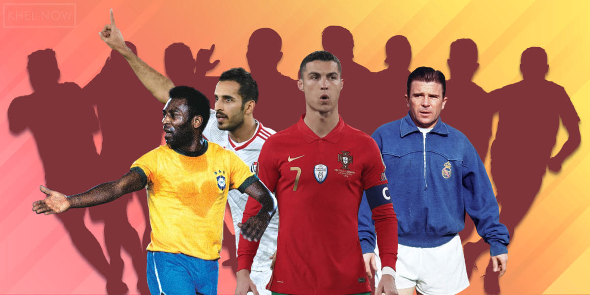 Who are the 10 highest international scorers of all time?