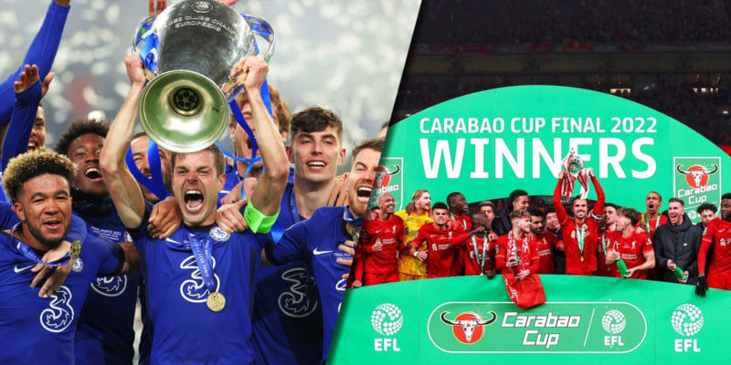 Top five most successful English clubs of all-time