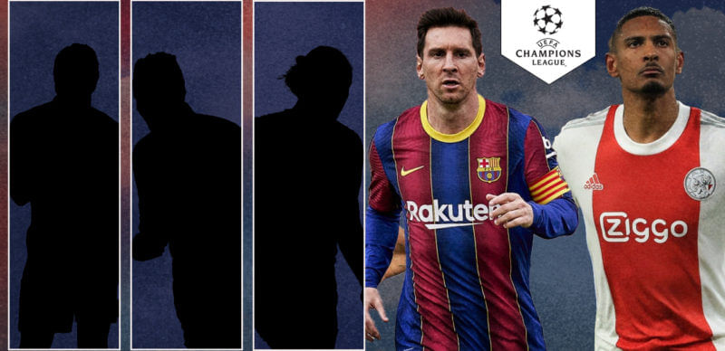 Six players with most goals in single UEFA Champions League game