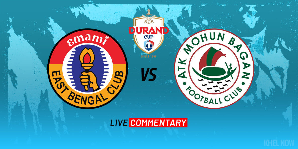 Durand Cup: East Bengal vs ATK Mohun Bagan Kolkata Derby Live