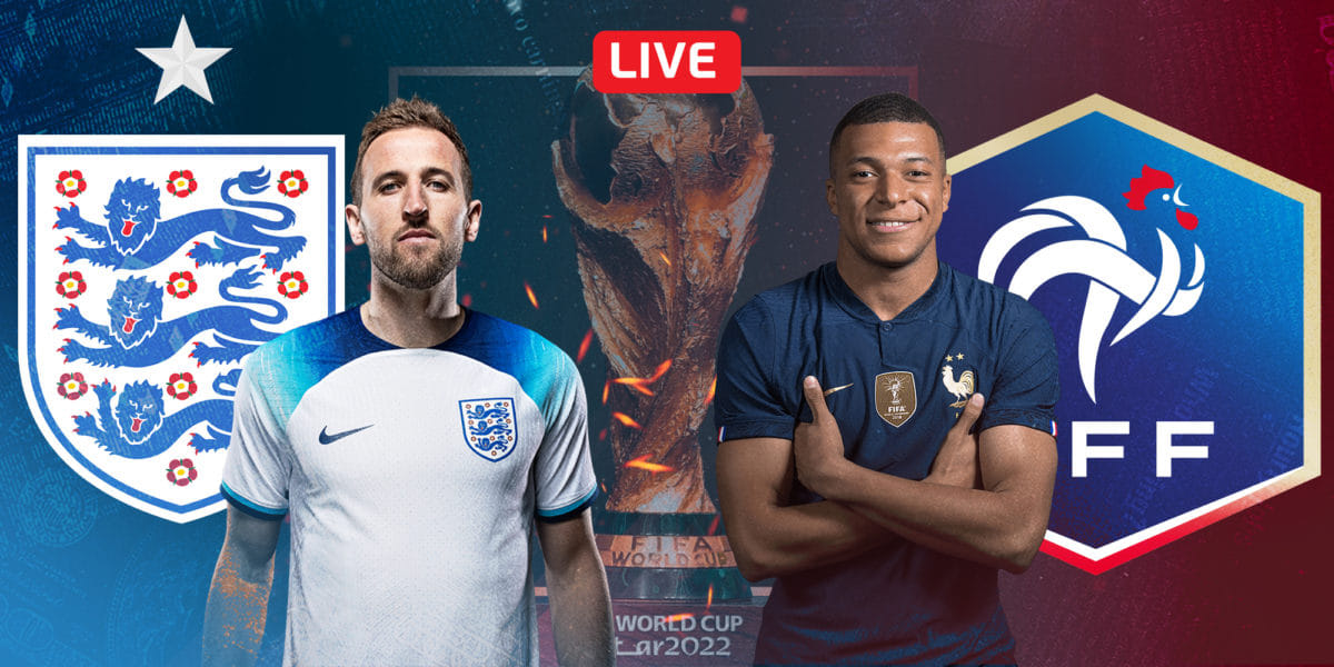 FIFA World Cup 2022: England 1-2 France Replay