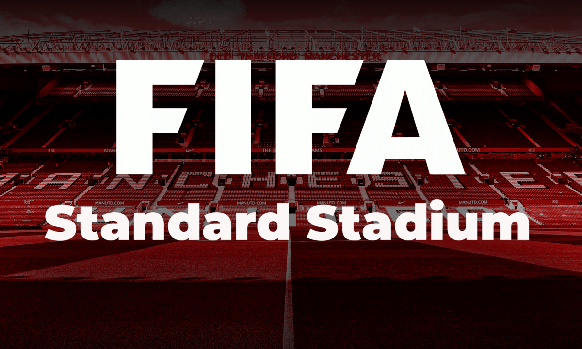 What are the criteria for being recognised as a FIFA standard stadium
