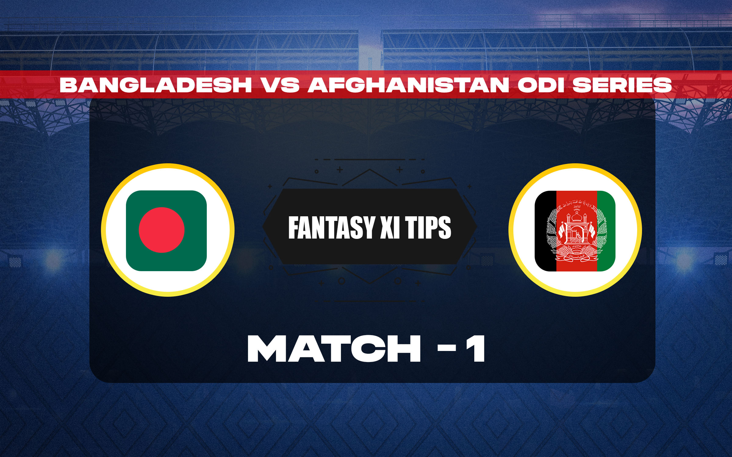 BAN vs AFG Dream11 Prediction, Dream11 Playing XI, Today Match 1, ODI Series 2023