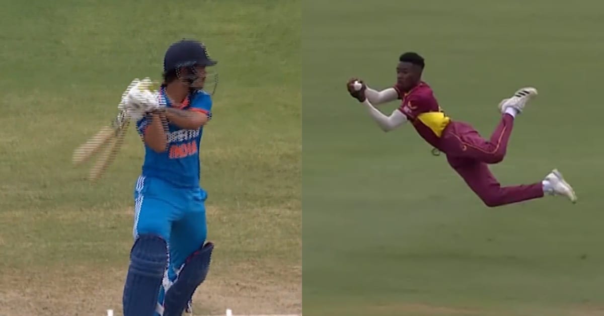 Watch: Alick Athanaze takes a sensational diving catch to send back ...