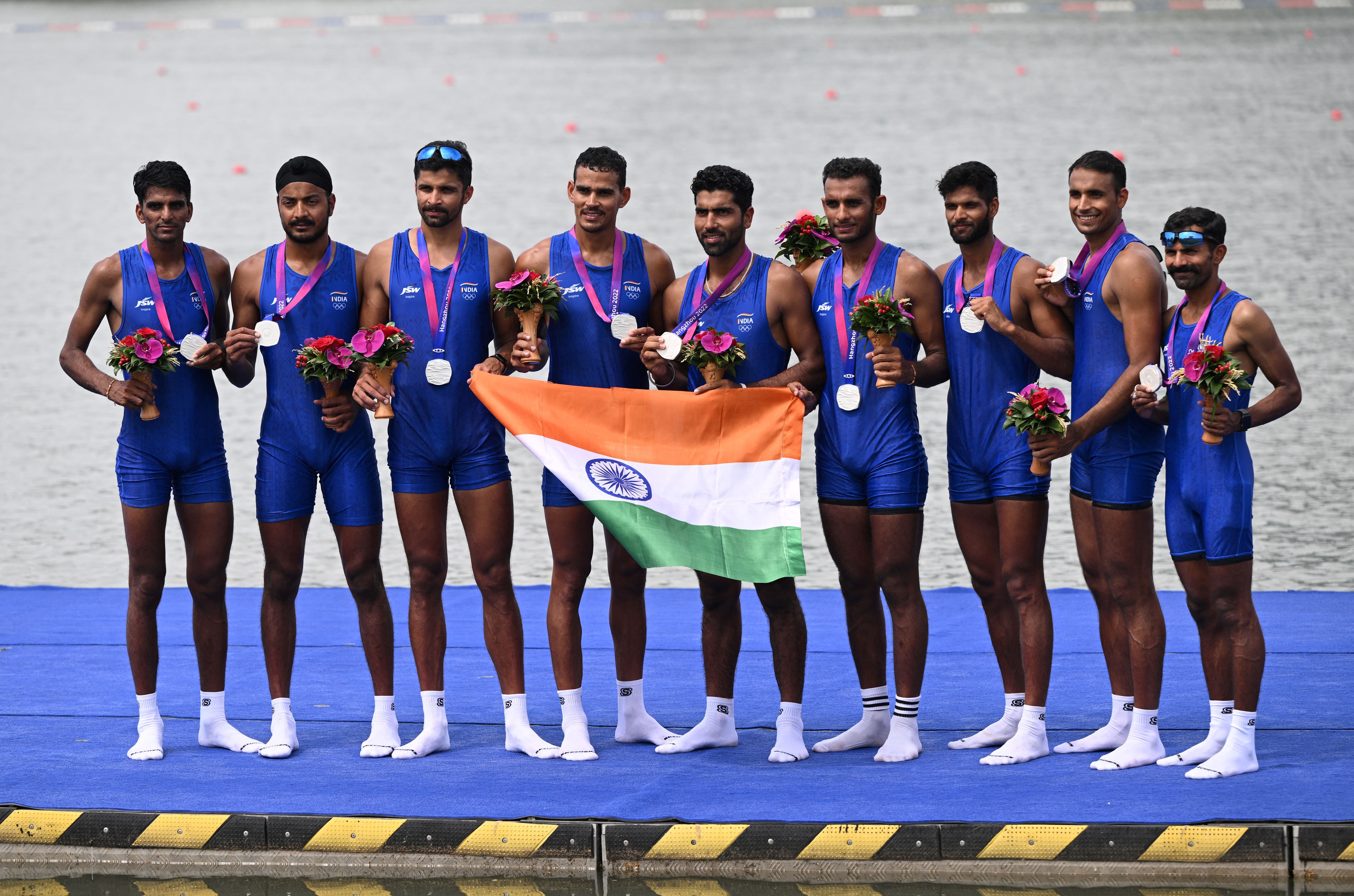 Indian rowing contingent match best-ever medal tally at Asian Games 2023