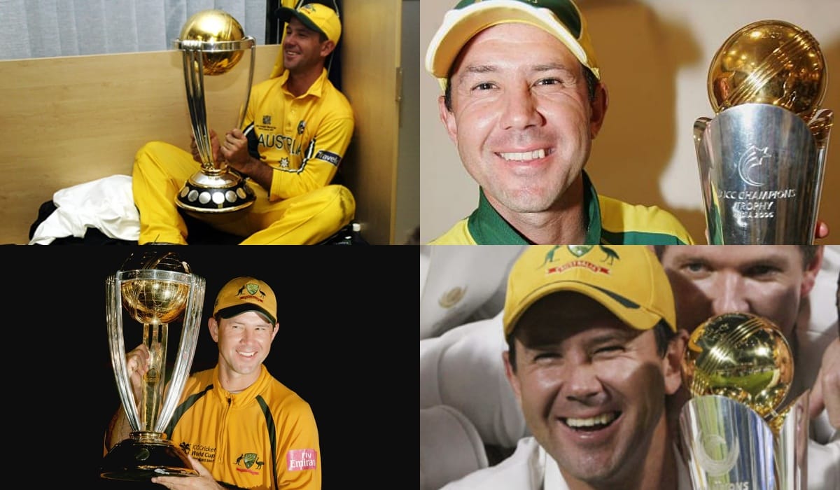 Top 6 captains who have won most ICC titles