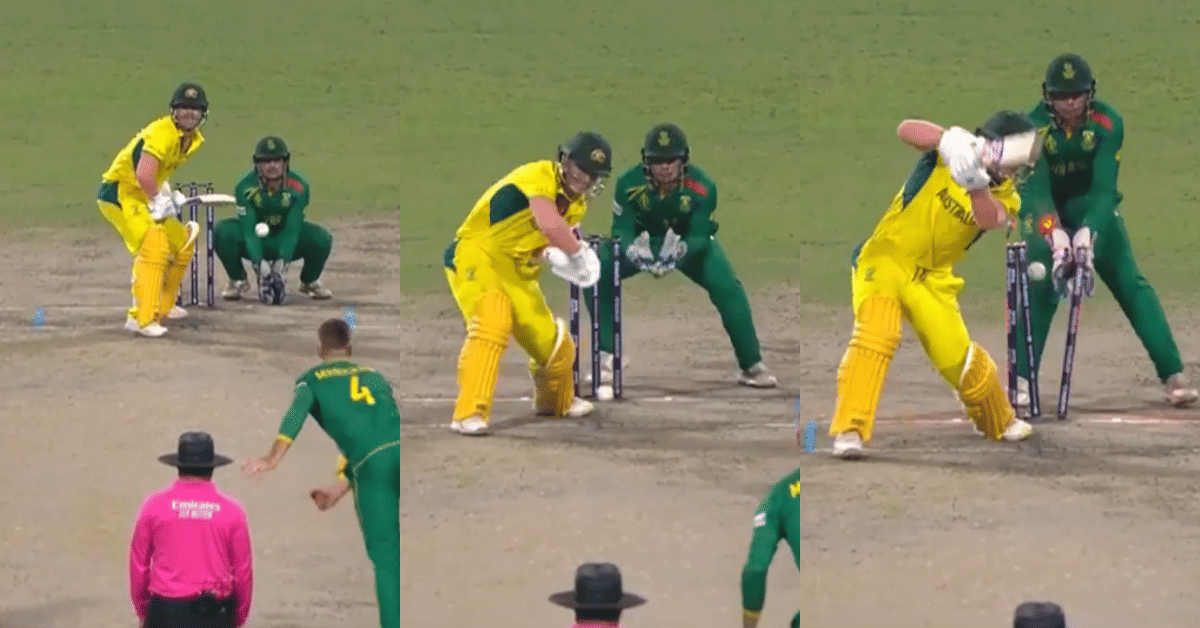 Watch: Aiden Markram castles David Warner to give South Africa first ...