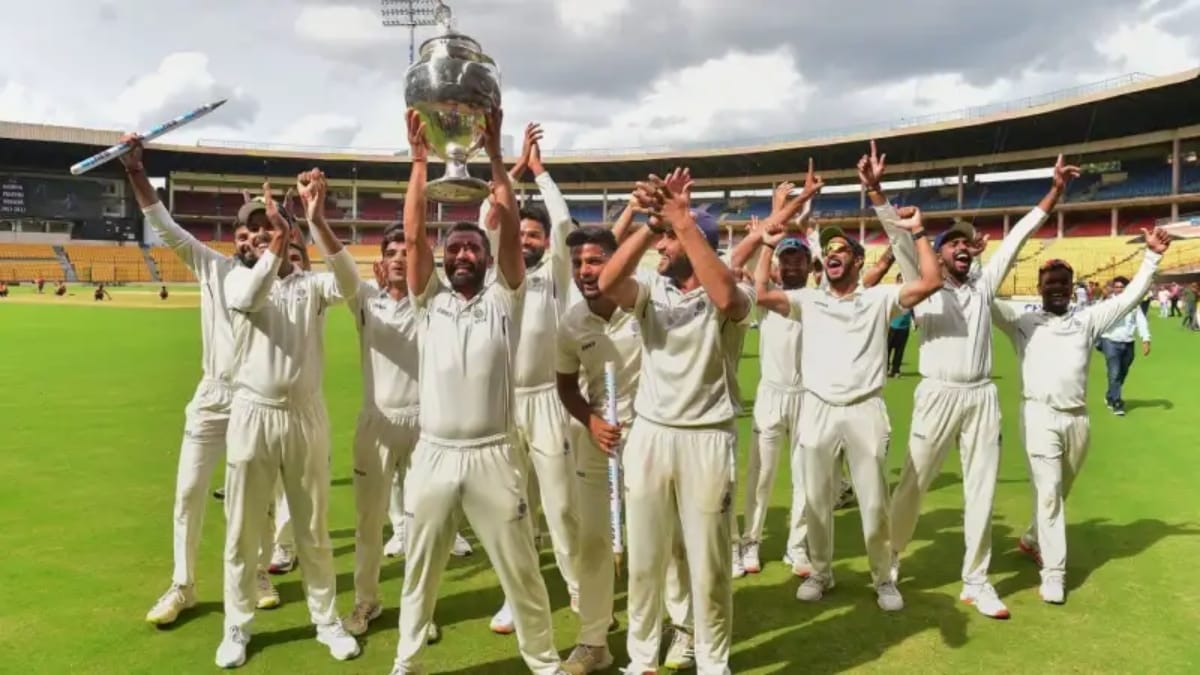 Top 5 teams with most Ranji Trophy title wins