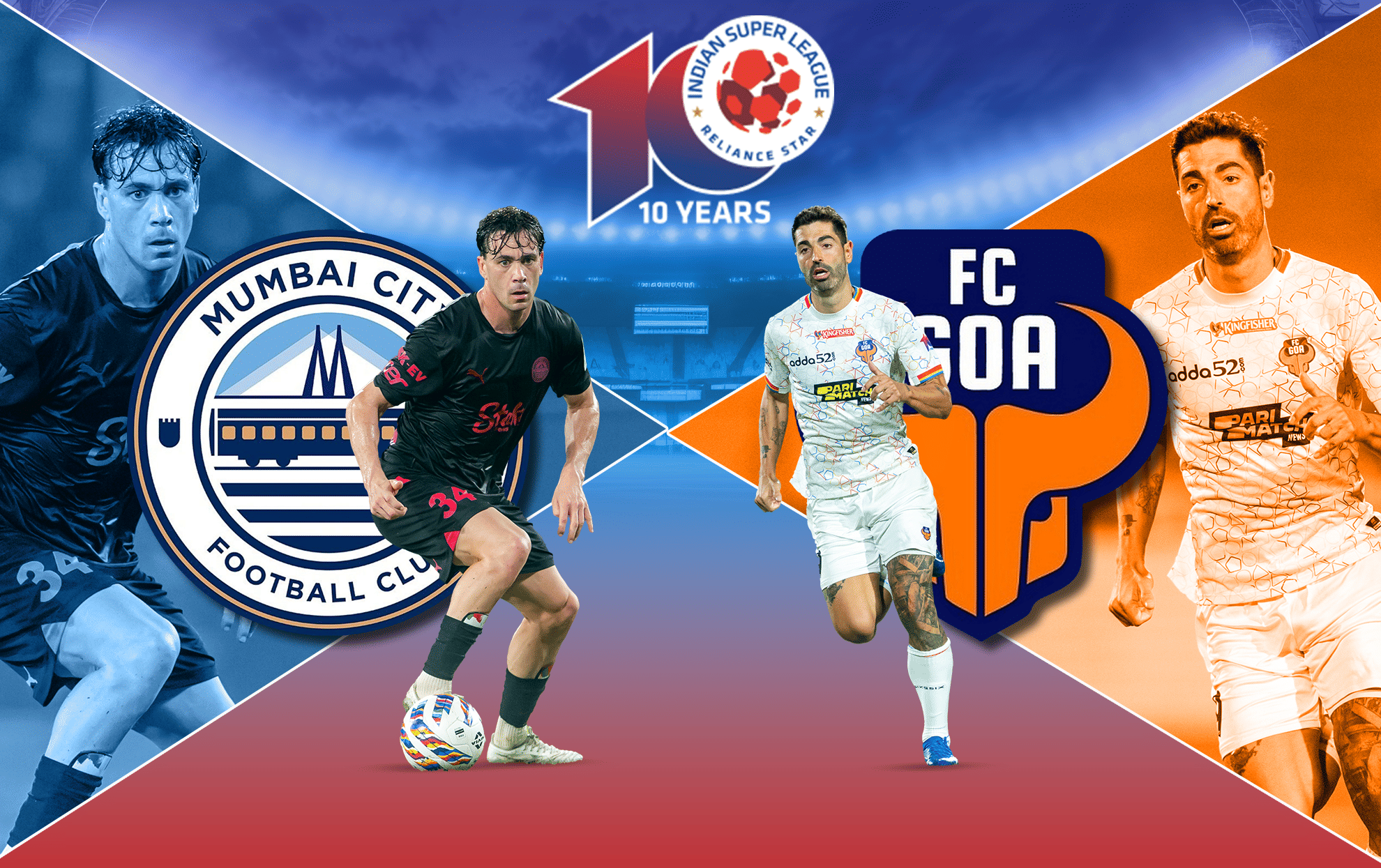 ISL 2023-24: Mumbai City FC vs FC Goa: Preview, Predicted lineup, injury news, H2H, telecast details