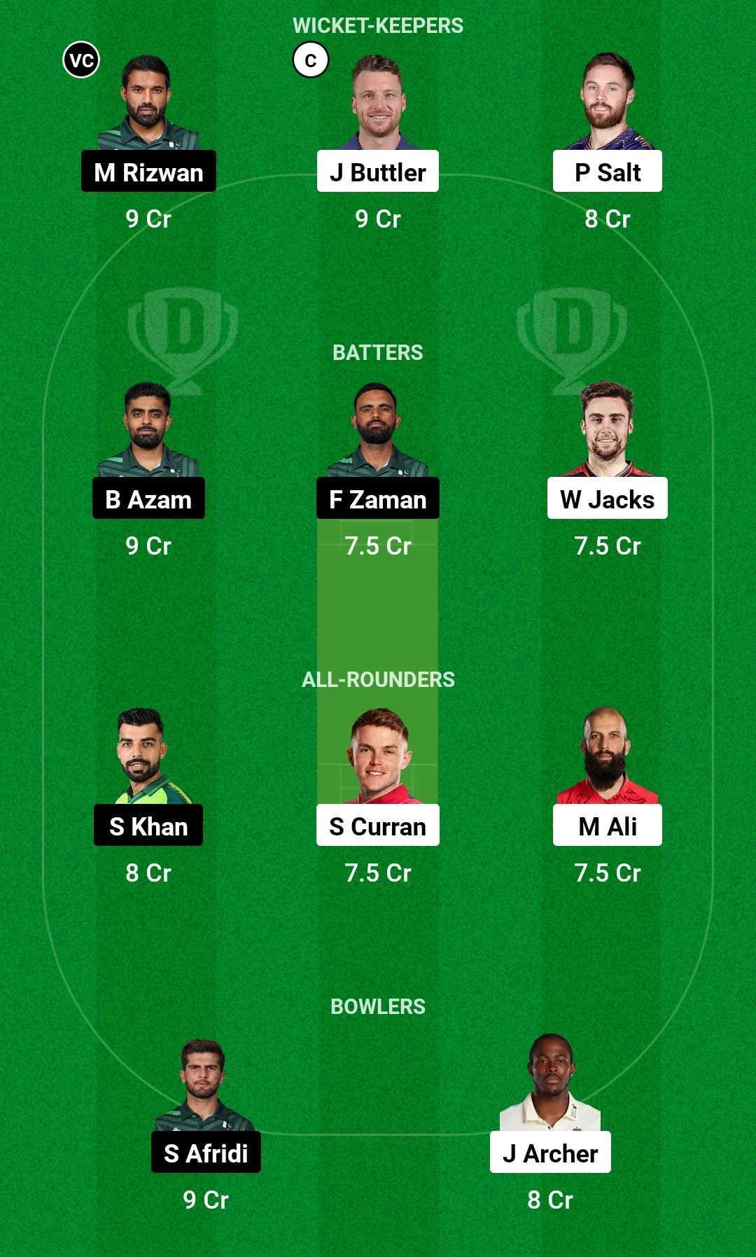 ENG vs PAK Dream11 Prediction, Dream11 Playing XI, Today Match 1 ...