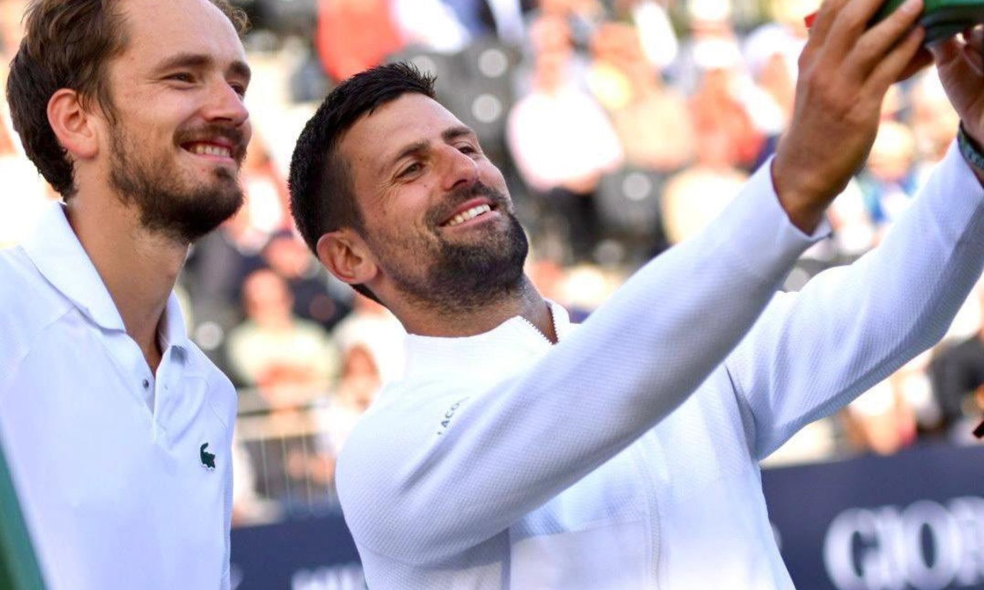 'Always a pleasure playing with you' - Novak Djokovic sends Daniil Medvedev message after ...