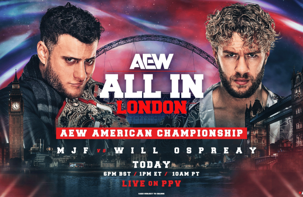 AEW All In 2024 Results & Winners: Bryan Danielson wins AEW World Championship