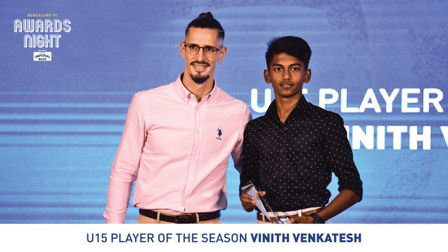 Which two unique records did Vinith Venkatesh achieve after scoring ...
