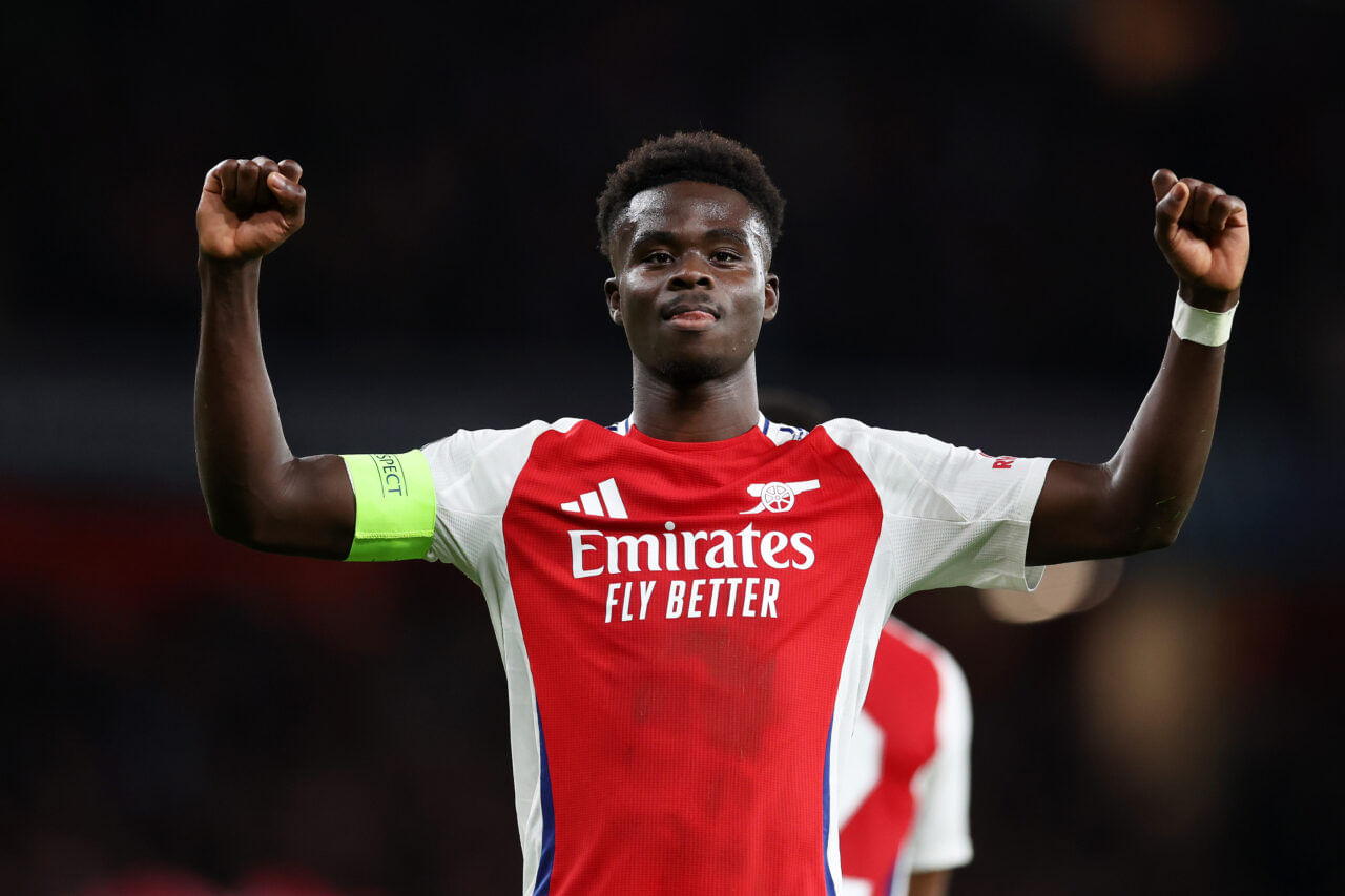 Arsenal handed Bukayo Saka injury boost ahead of Manchester City clash in Premier League ...