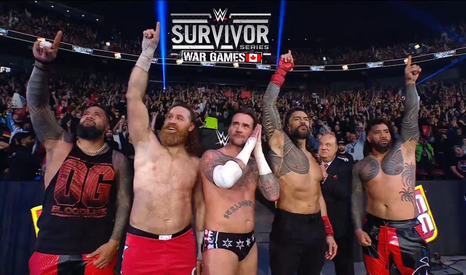 WWE Survivor Series WarGame 2025 Predicted Match Card