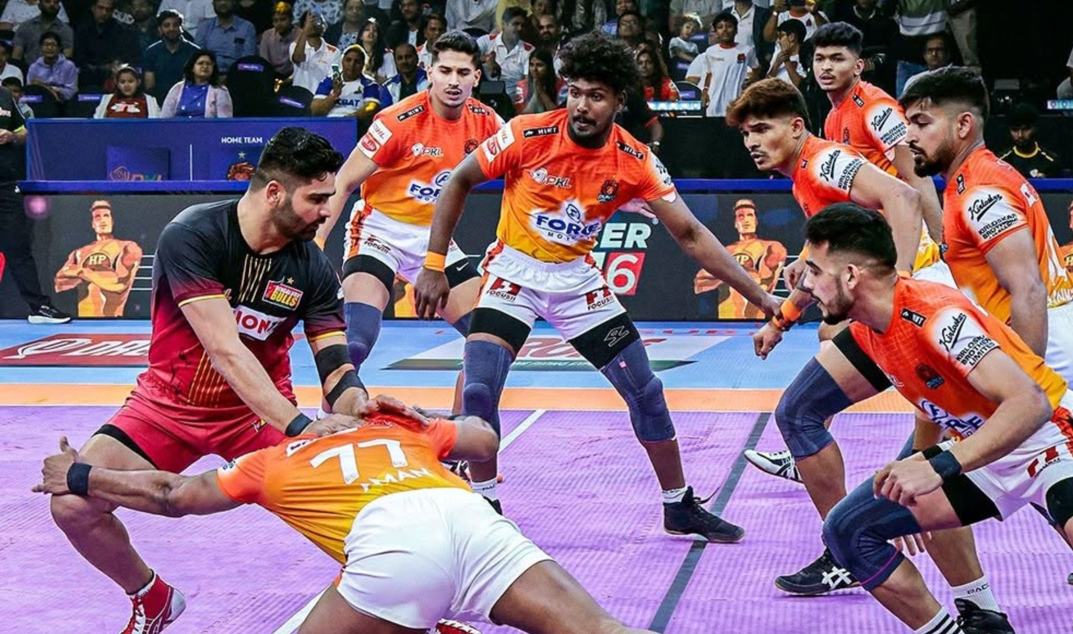 PKL 11: Puneri Paltan claim stellar win over Bengaluru Bulls to keep playoffs hopes