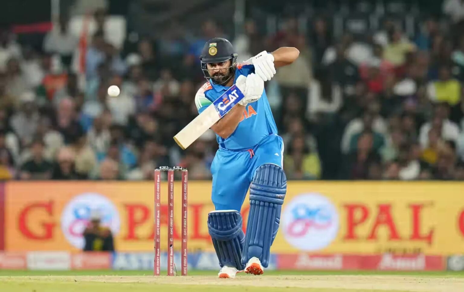 What is Rohit Sharma's record as India's ODI captain?