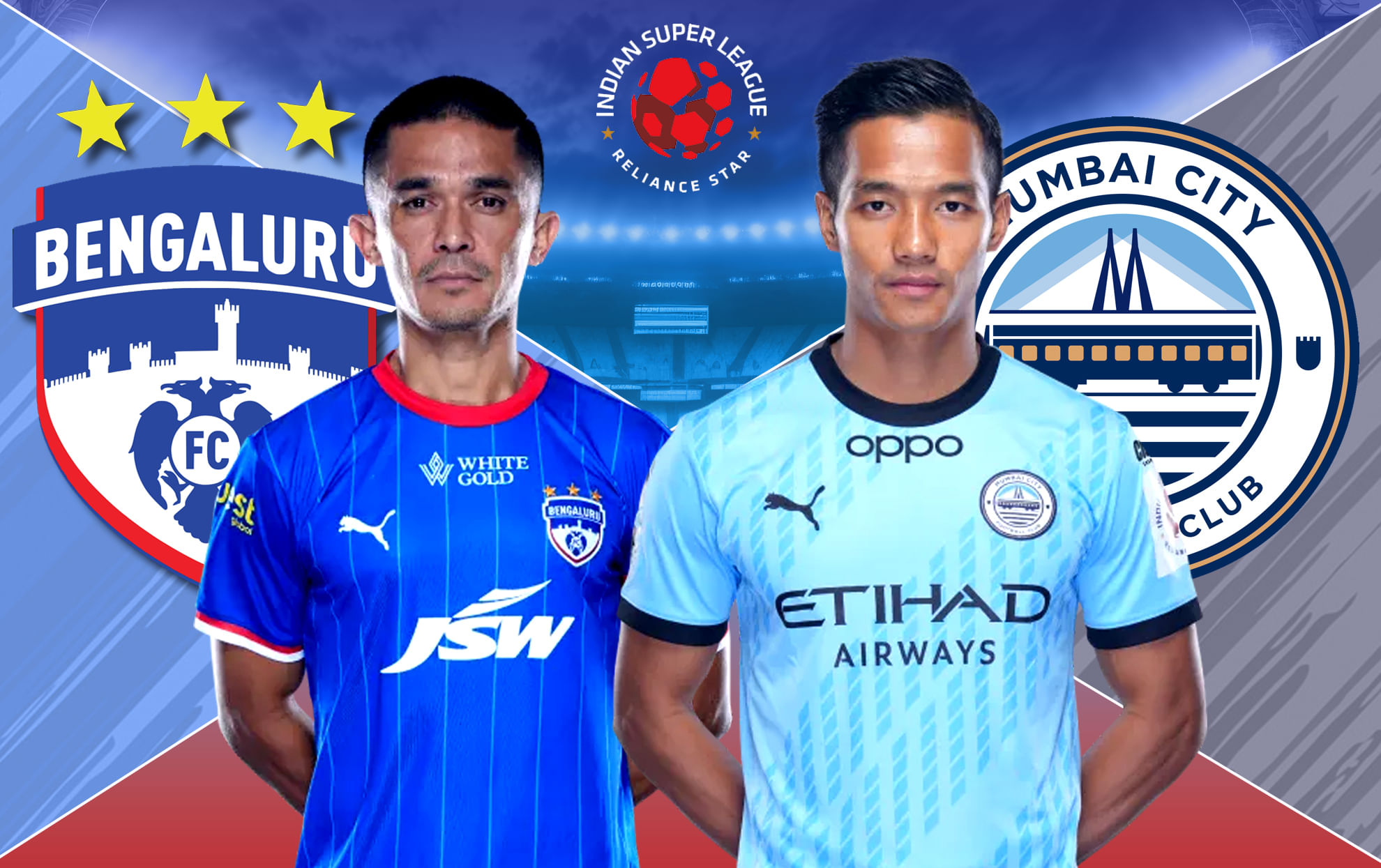 Bengaluru FC vs Mumbai City FC lineups, team news, prediction & preview