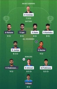CHE vs KKR Dream11 Prediction, Dream11 Playing XI, Today Match 25, IPL 2025