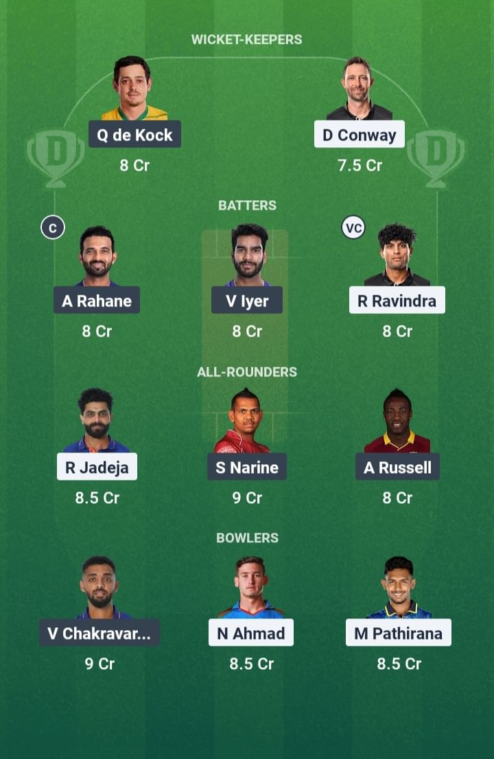 CHE vs KKR Dream11 Prediction, Dream11 Playing XI, Today Match 25, IPL 2025