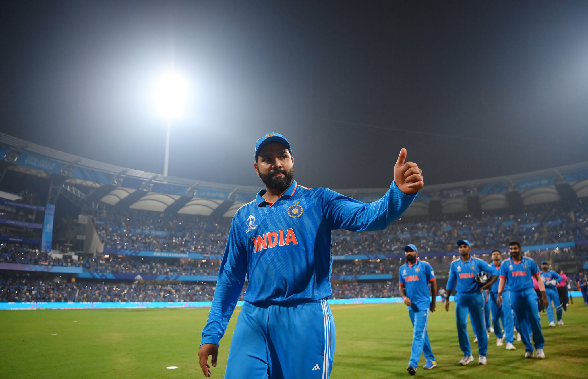 “End of an era (45) and the start of a new one (77)” - Rohit Sharma’s ...