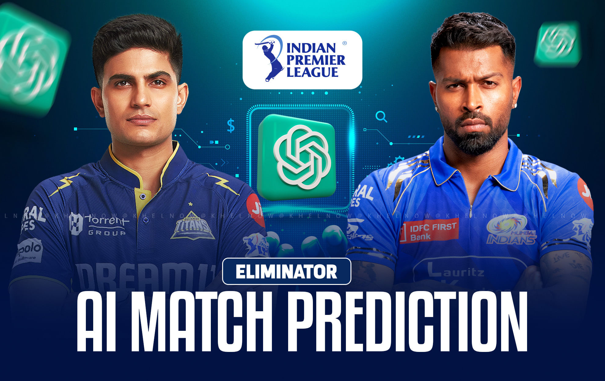GT vs MI Match Prediction: Who will win Eliminator of IPL 2025? AI Prediction