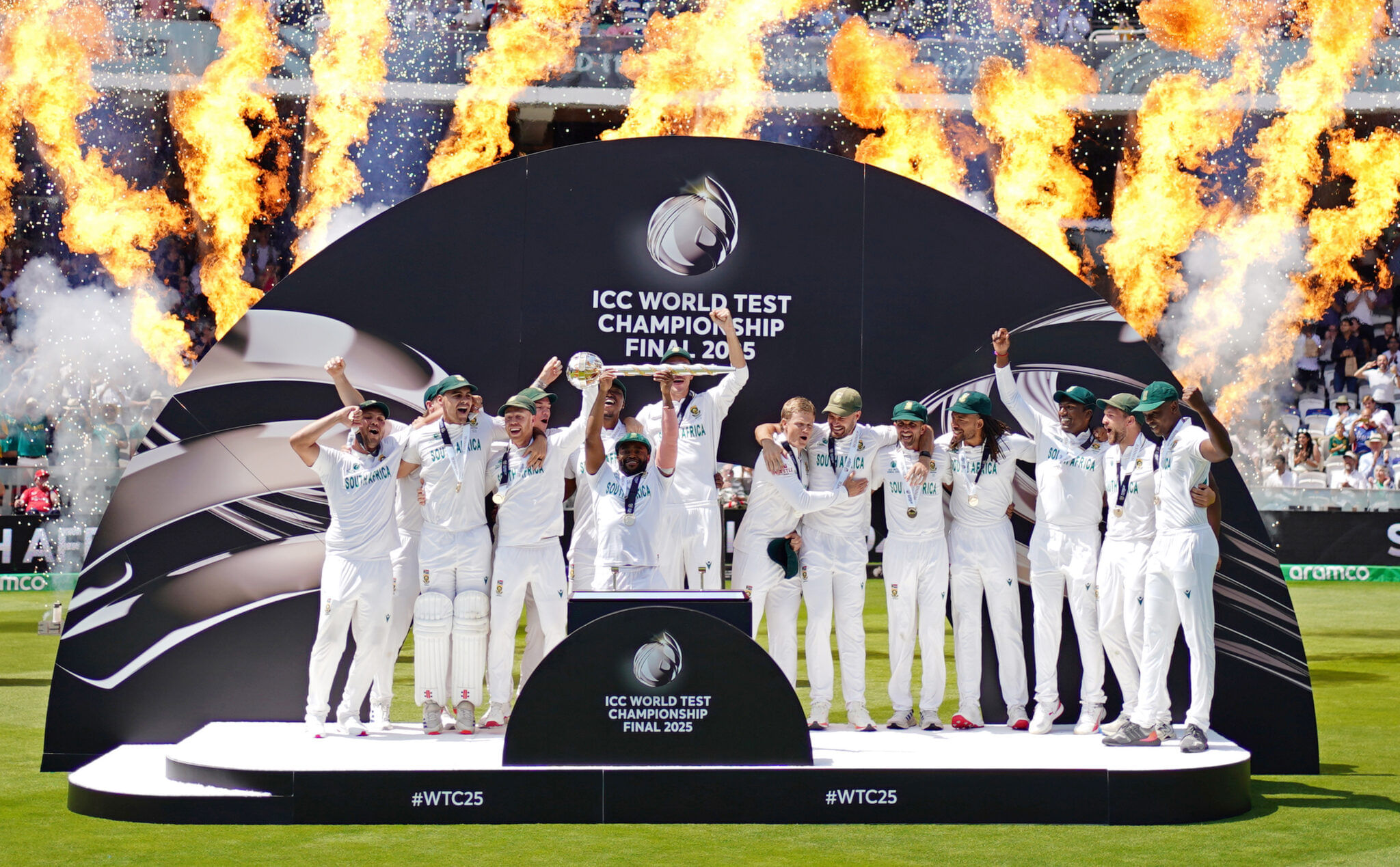 When was the last time South Africa won a test match in India?