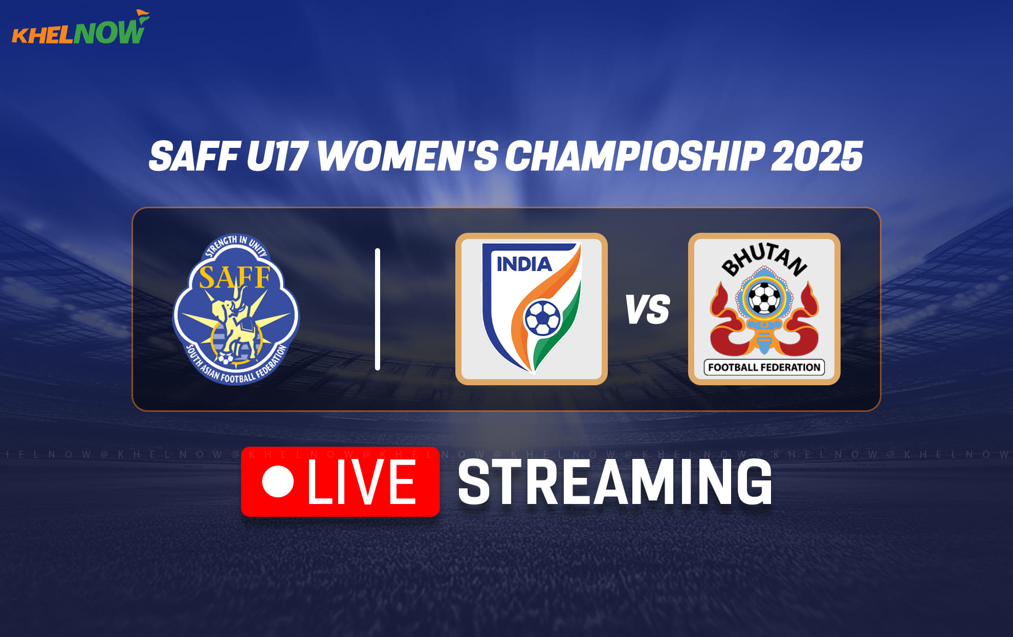 India vs Bhutan live streaming: When and where to watch SAFF U17 Women's Championship?