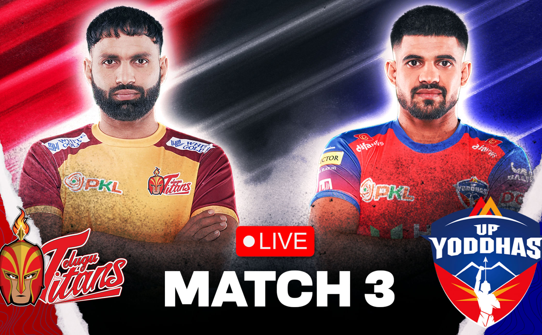 PKL 12 Highlights: Telugu Titans vs UP Yoddhas | U Mumba vs Gujarat Giants