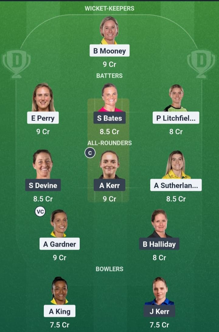 AUS vs NZ Dream11 Prediction Today Match 2 ICC Women's Cricket World Cup 2025