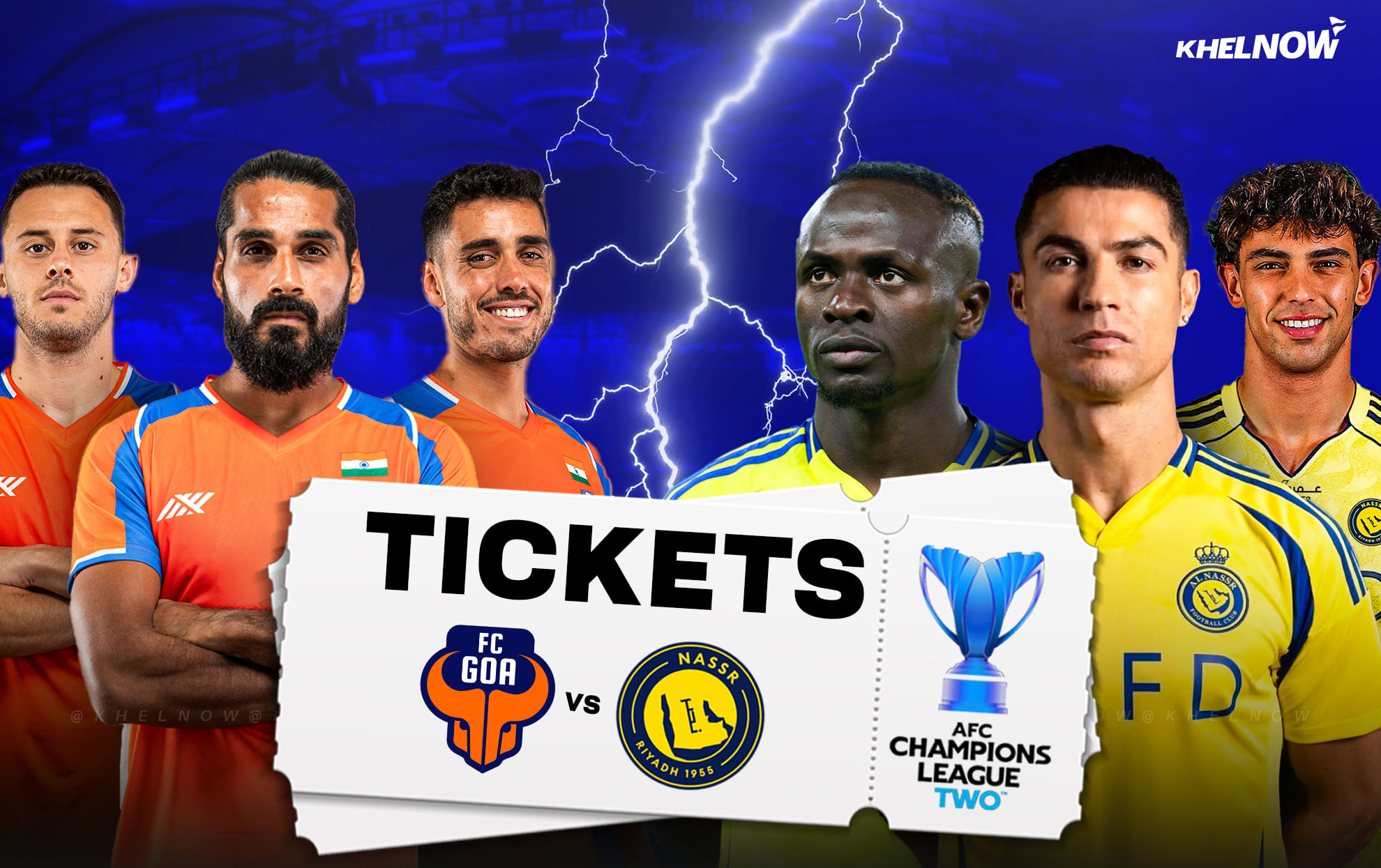 Where and how to buy FC Goa vs Al Nassr AFC Champions League Two match tickets?