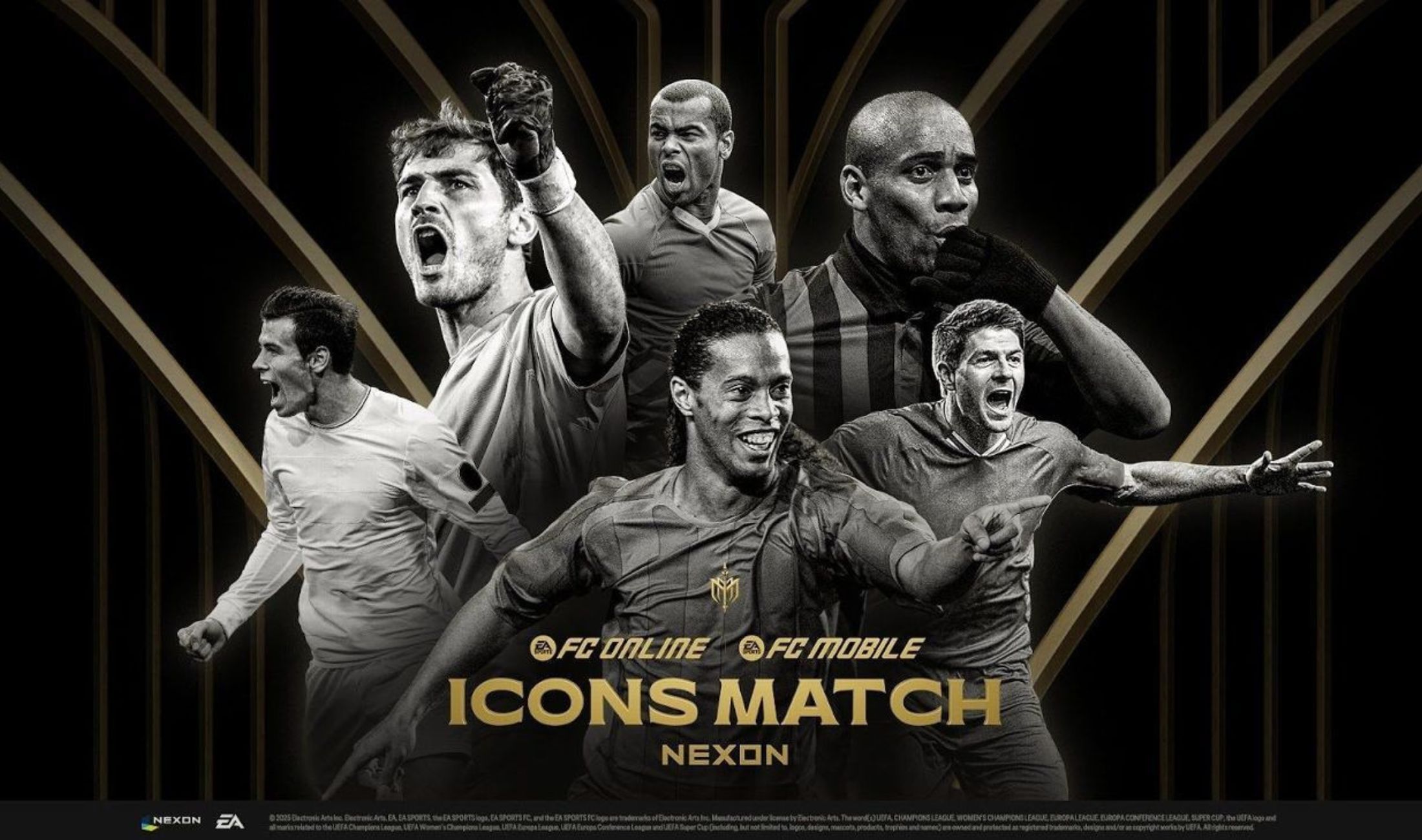 Date, kick-off time & teams confirmed for Nexon Icons Match 2025 featuring Rooney, Gerrard, Bale ...