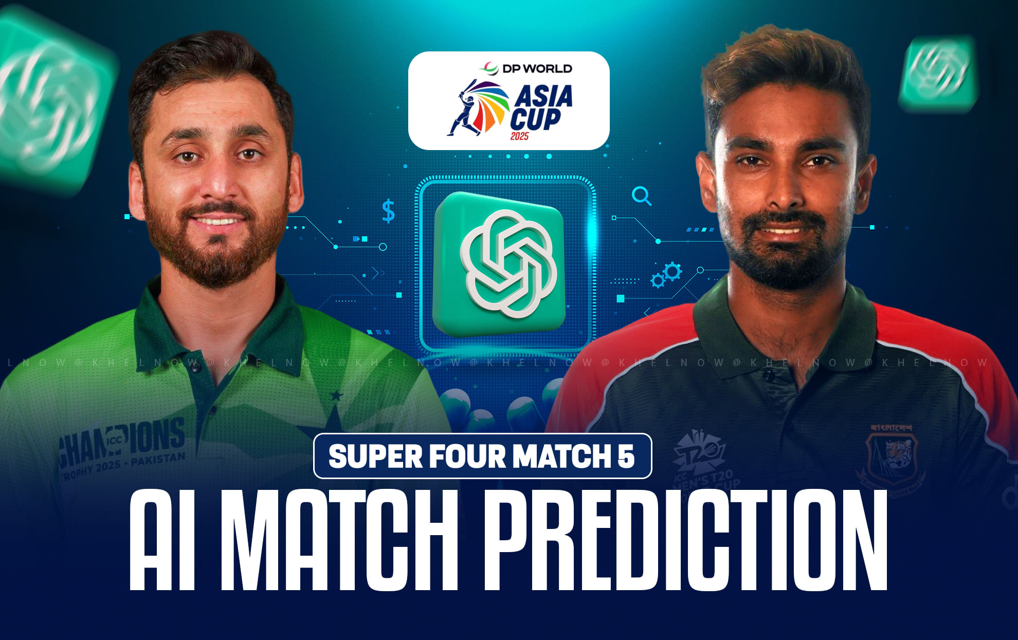 PAK vs BAN Match Prediction: Who will win Super Four match 5 of Asia Cup 2025? AI Prediction