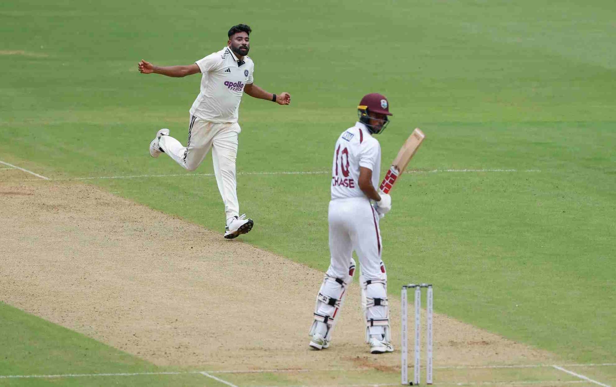 IND vs WI: Mohammed Siraj picks 4/40 in first innings of the Ahmedabad ...