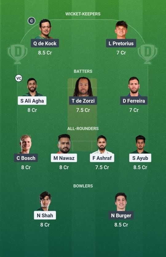 PAK vs SA Dream11 Prediction Today Match 3rd ODI Pakistan vs South ...
