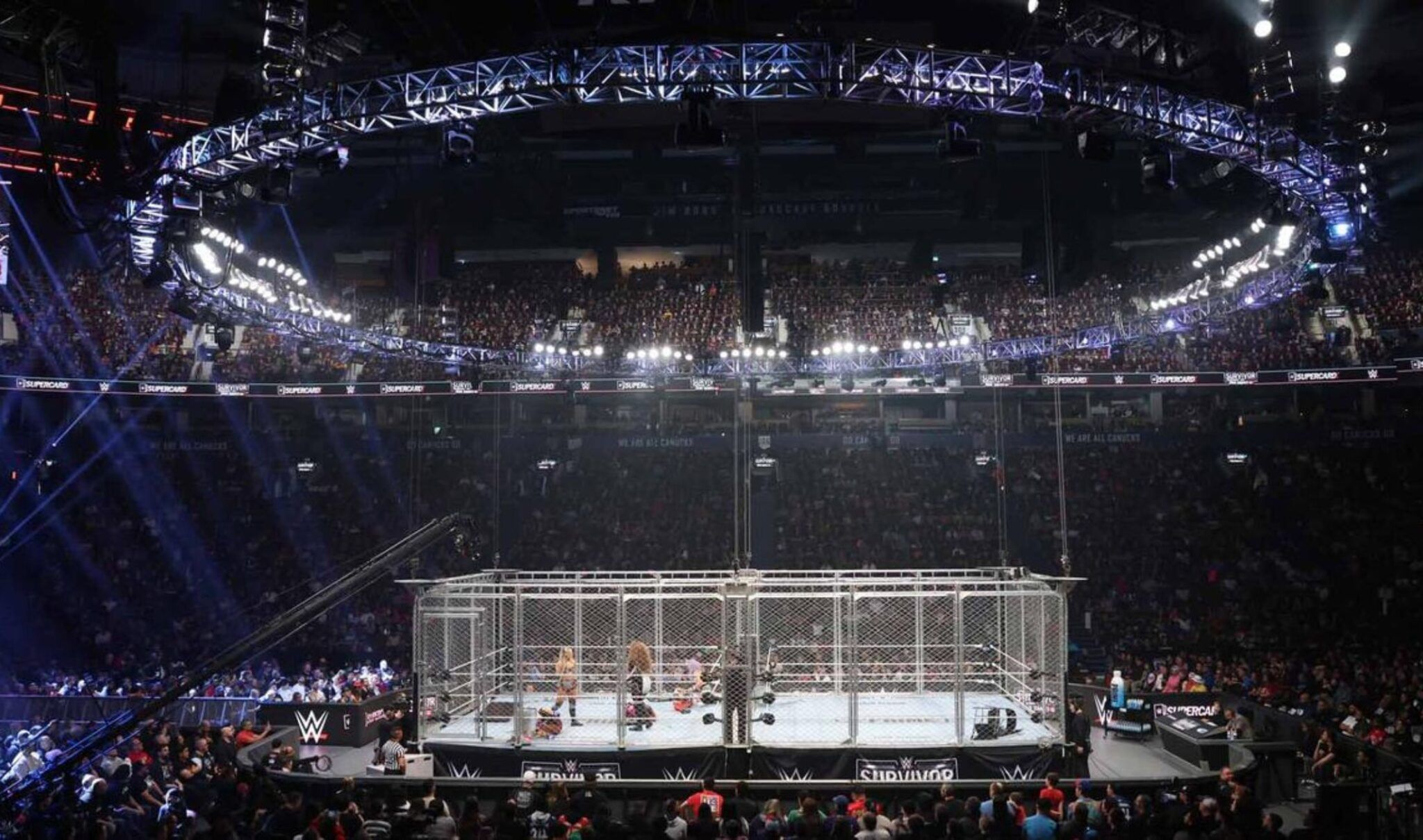 [WATCH] First look at WWE Survivor Series WarGames 2025 stage