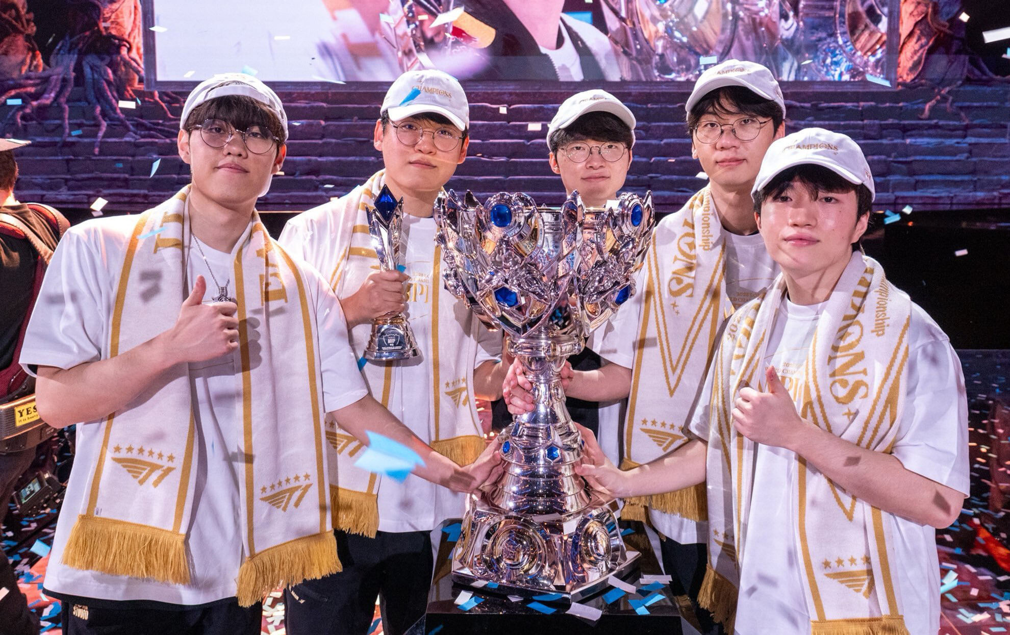 T1 Worlds 2025 skins: Every eligible Champion skin for Faker, Gumayusi & more