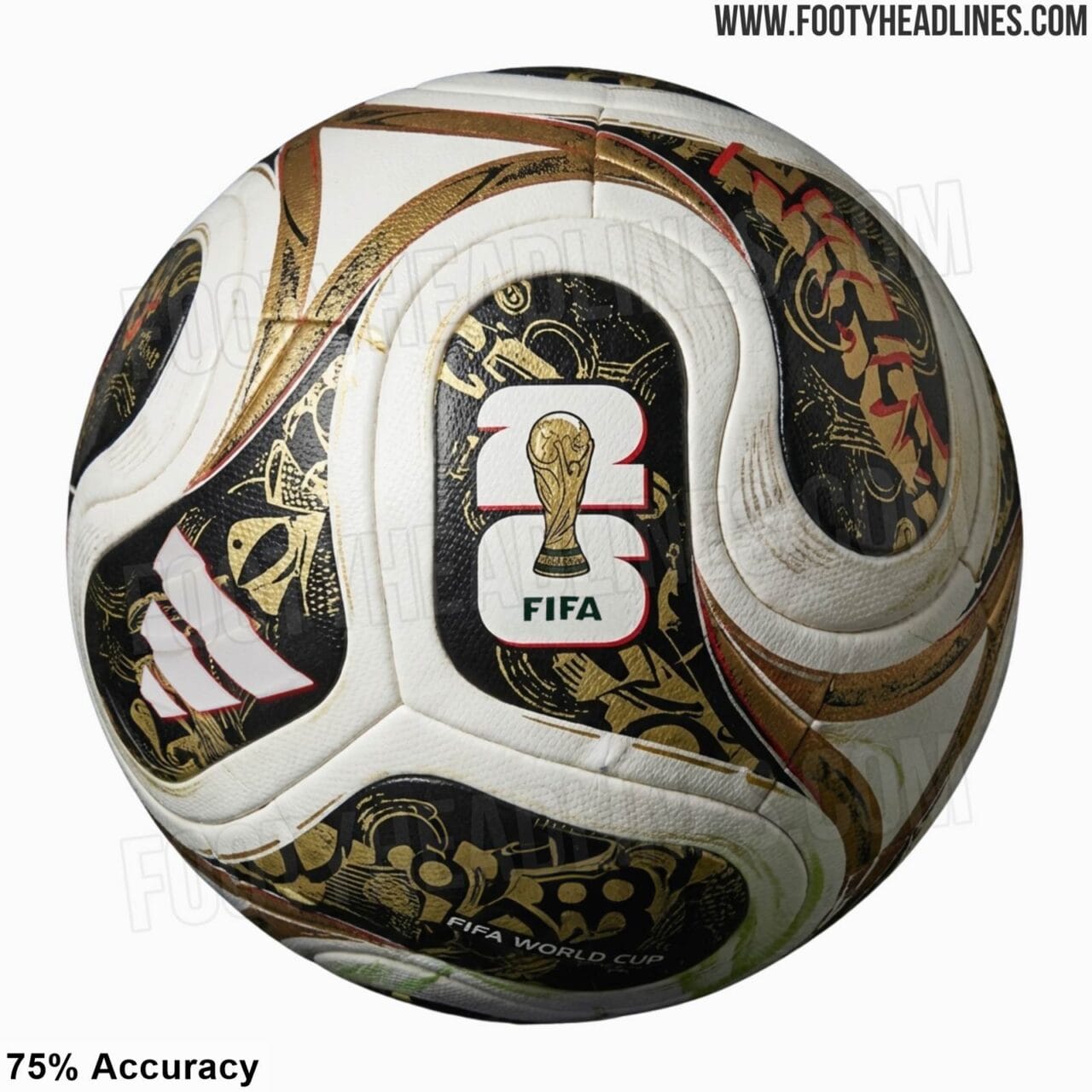 2026 FIFA World Cup final ball design leaked online