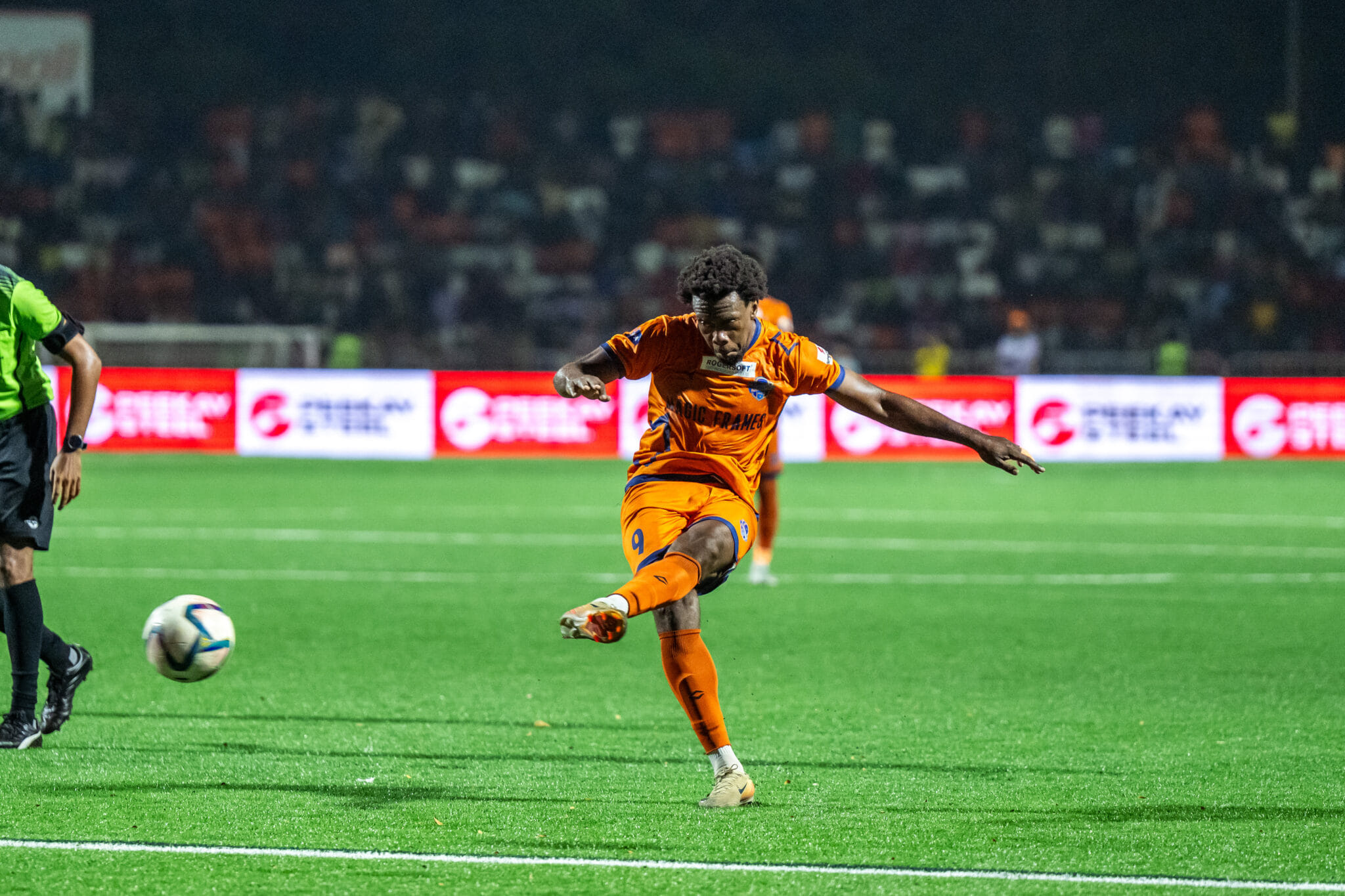 Marcus Joseph's hat-trick helps Thrissur Magic FC to overcome spirited ...