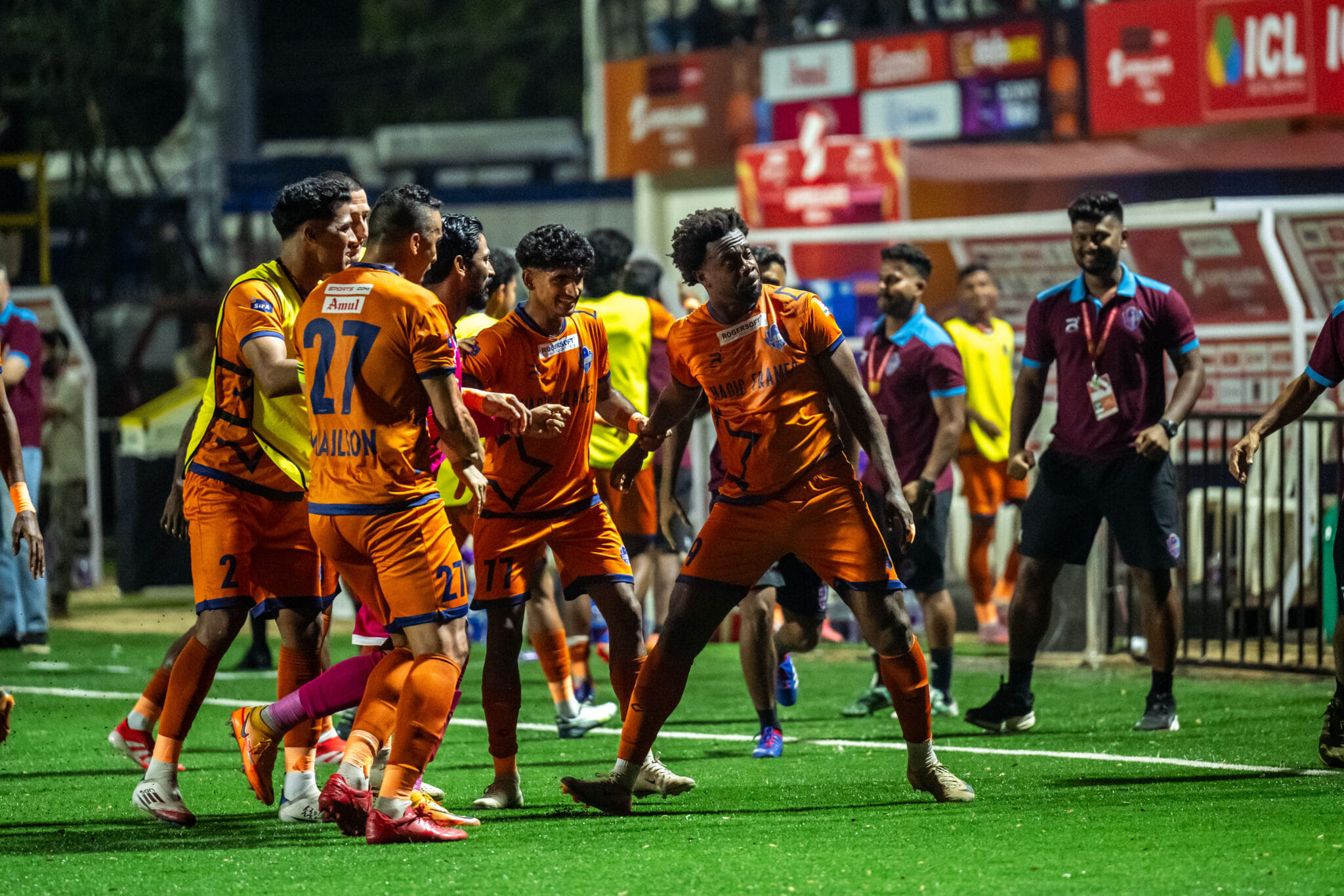 Marcus Joseph's hat-trick helps Thrissur Magic FC to overcome spirited ...