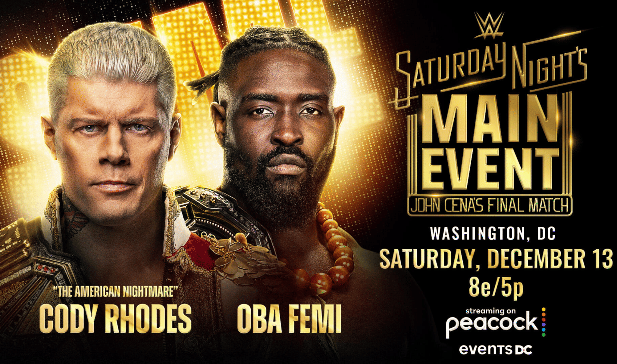 WWE Saturday Night's Main Event Results & Winners: John Cena gives up ...