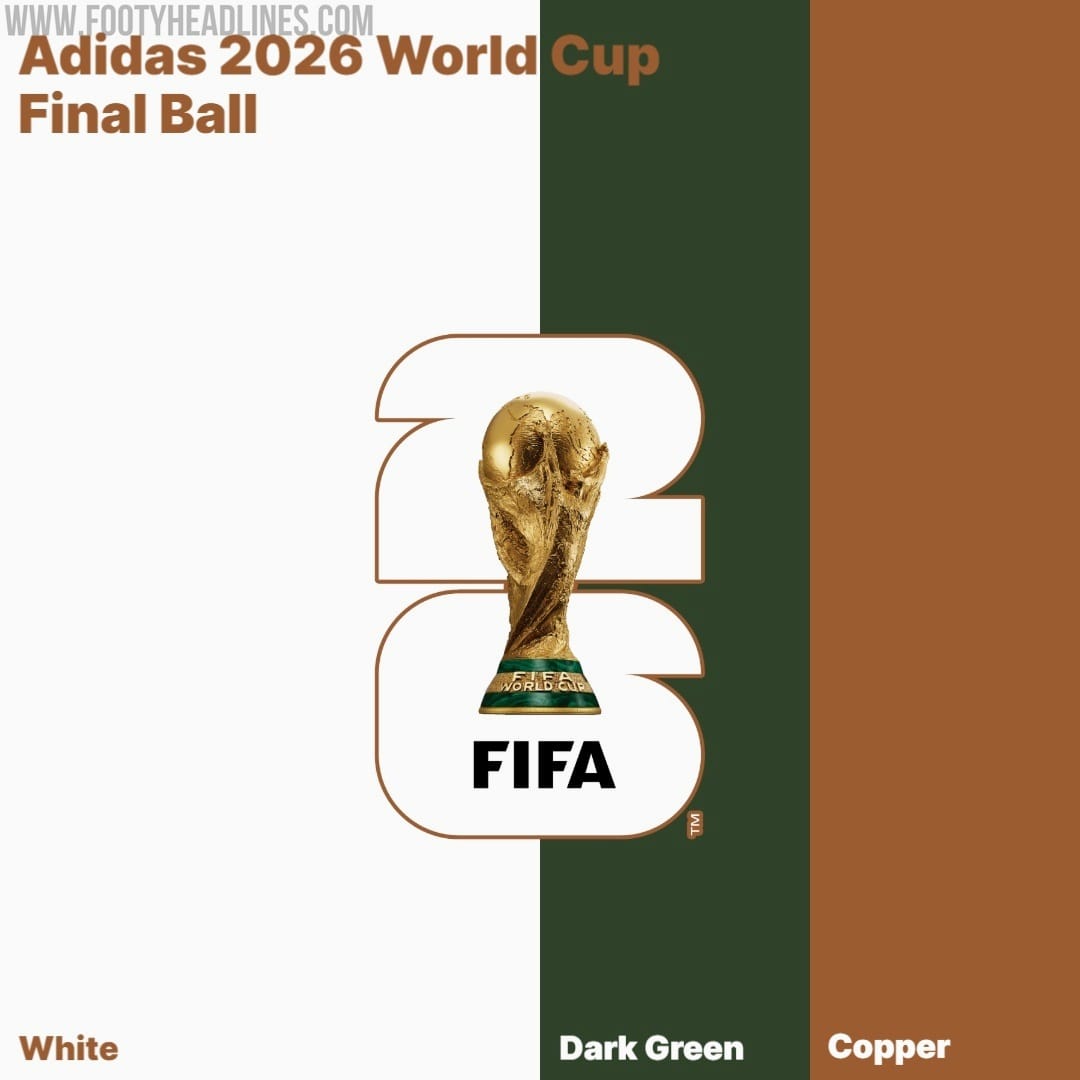 2026 FIFA World Cup final ball design leaked online