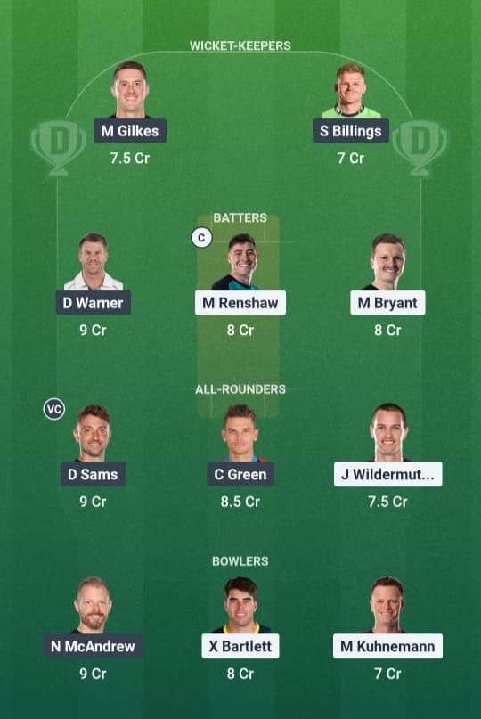 HEA vs THU Dream11 Prediction Today Match 29, Big Bash League 2025-26