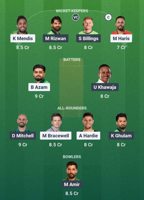 PES vs RAP Dream11 Prediction Today Match 3, PSL 2026