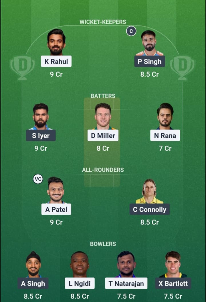DC vs PBKS Dream11 Prediction Today Match 35, IPL 2026